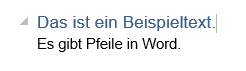 Pfeil in Word einfügen: Alle Möglichkeiten vorgestellt - mit Bildern! | TWP